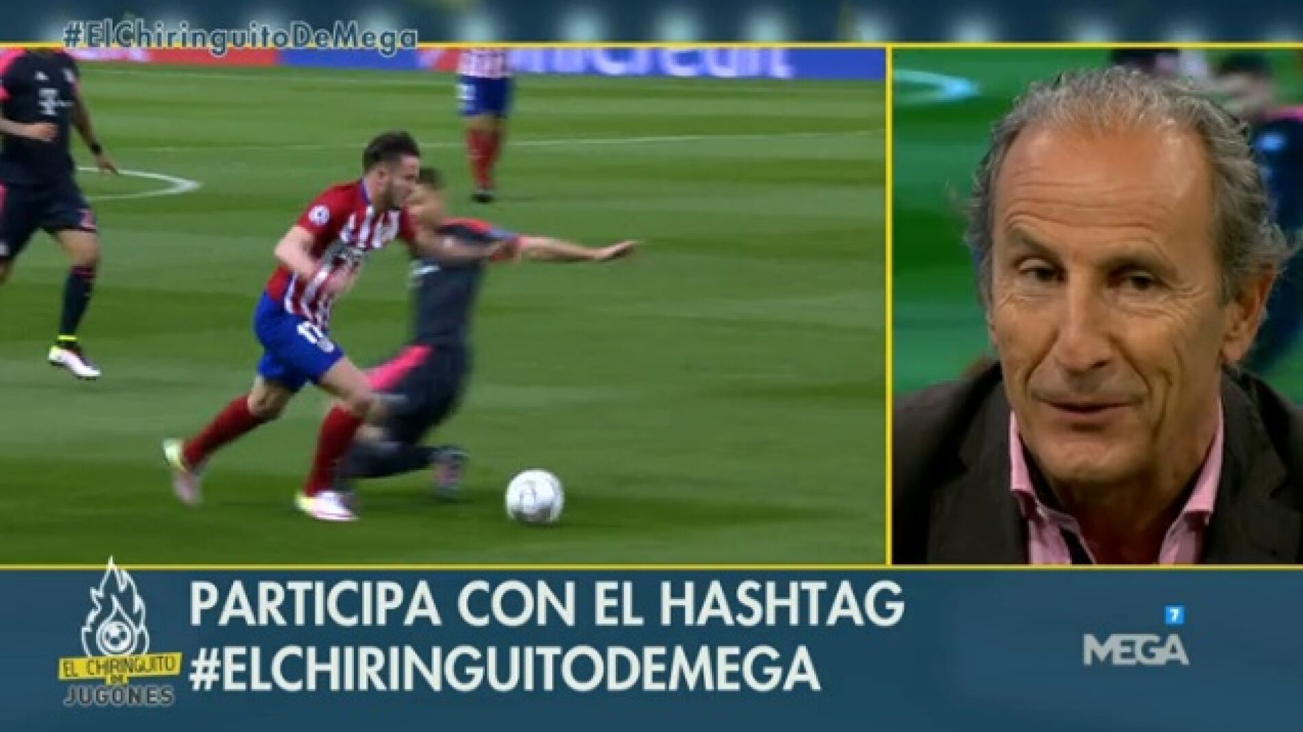 Petón, emocionado con el partido del Atleti