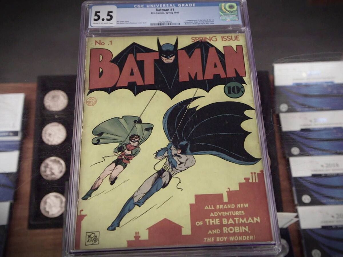 El Primer Cómic De Batman De La Historia
