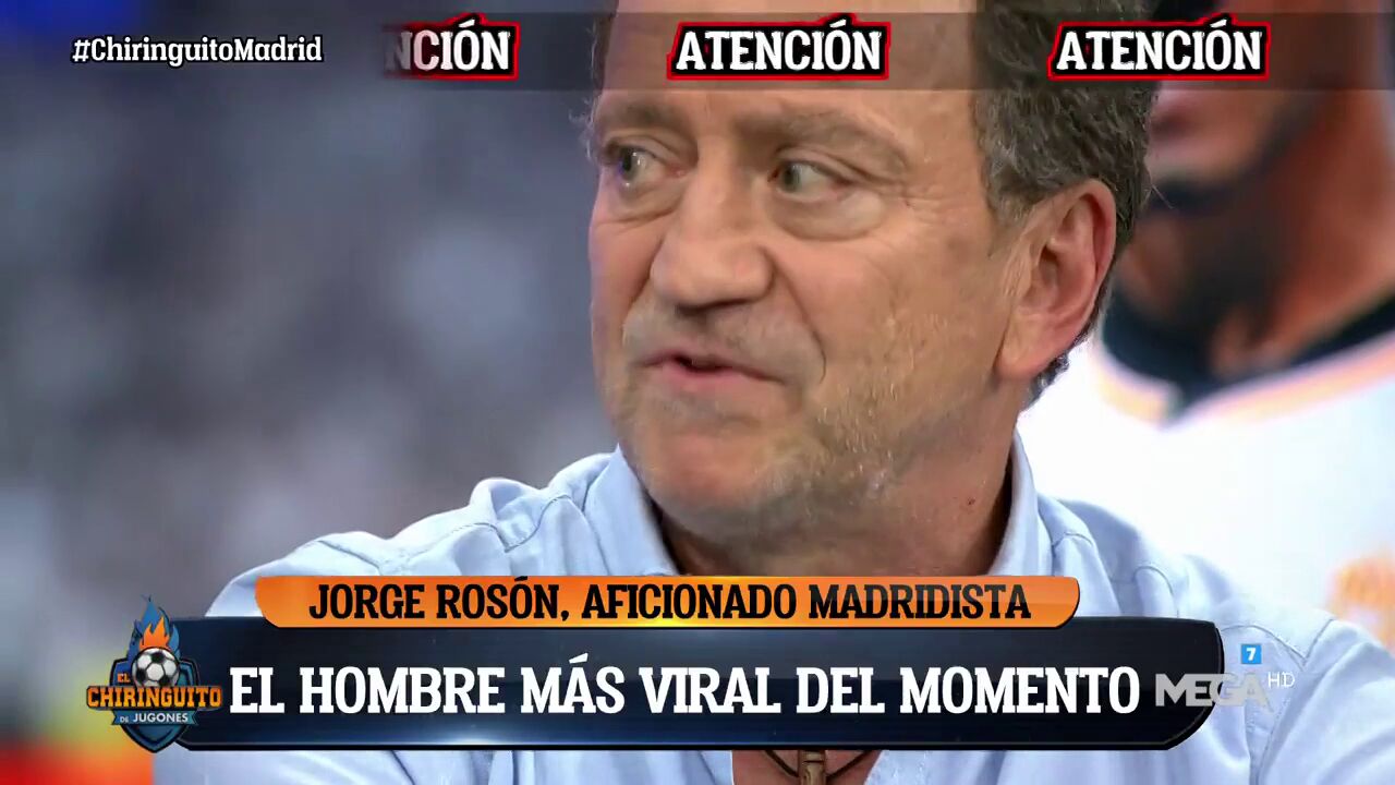 "Cuando marcó Ramos aparecí cuatro filas por delante"