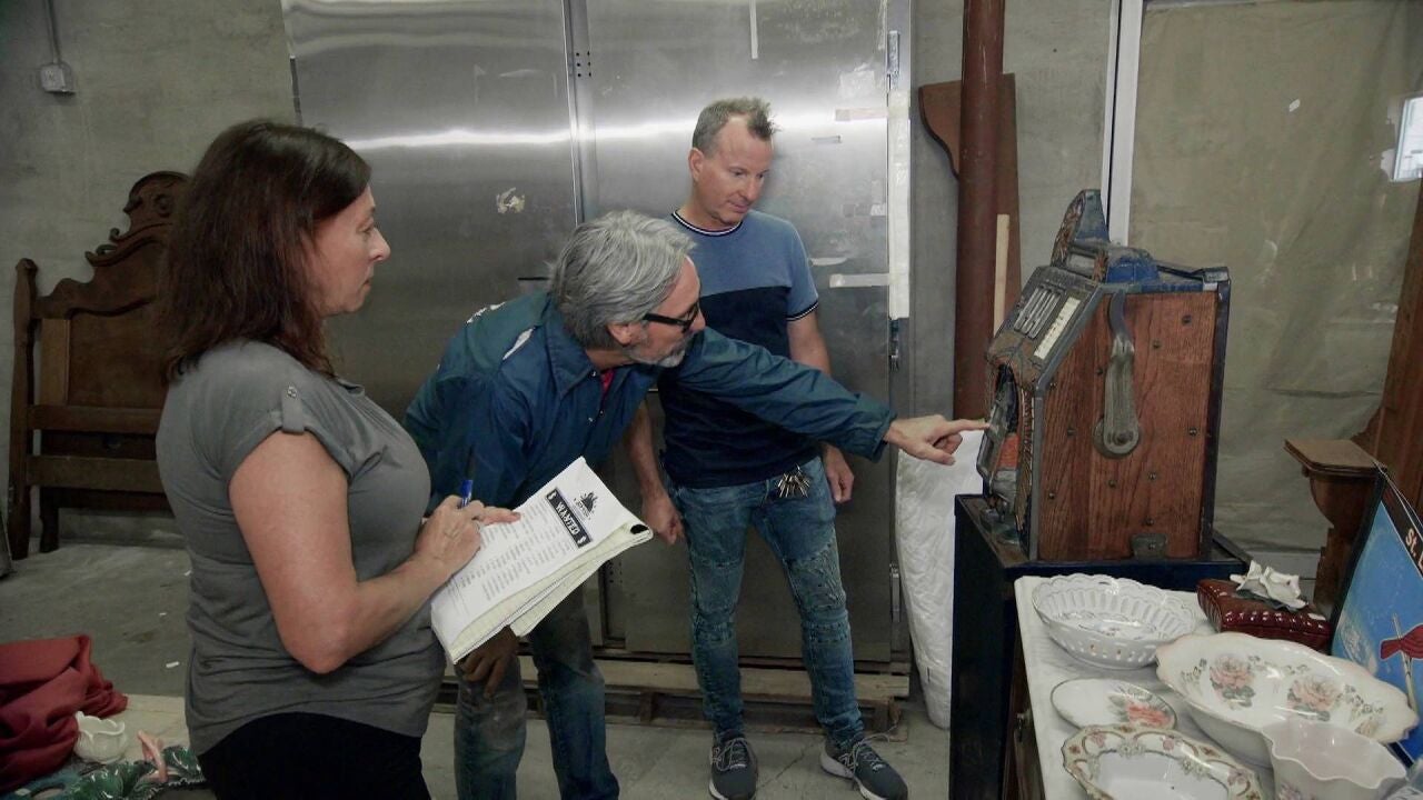 Mike Wolfe se hace con una máquina tragaperras de 1931, una pieza única ...