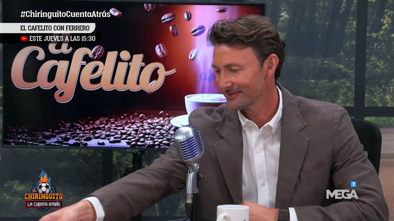¡Nuevo episodio de El Cafelito, con Juan Carlos Ferrero!