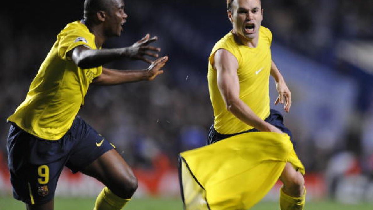 Se cumplen 13 años del debut de Andrés Iniesta