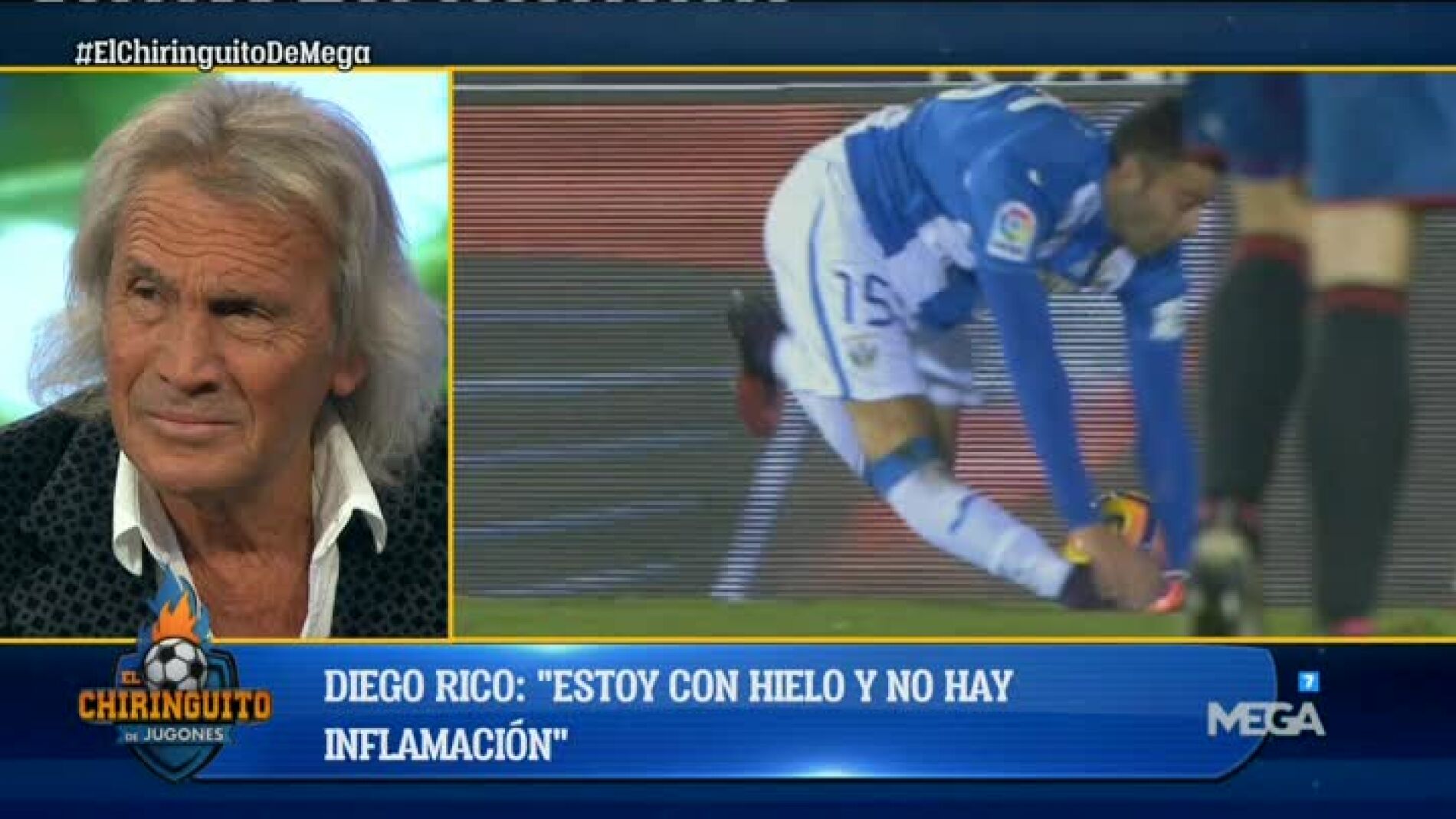 Diego Rico: "Esperemos que todo quede en un susto y nos sea nada grave"
