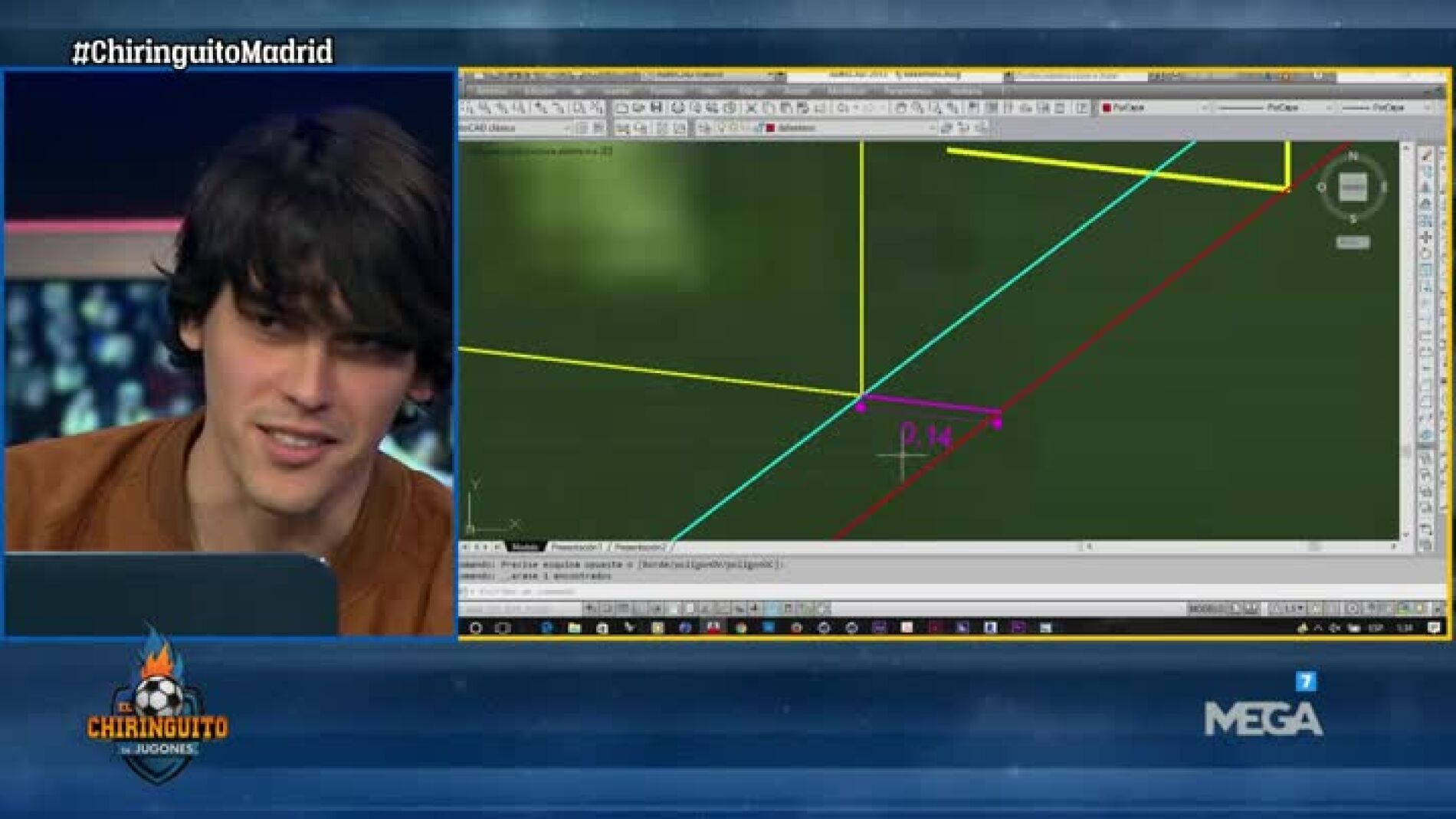 Nacho Tellado: "Bakambu está en fuera de juego por 14 centímetros"