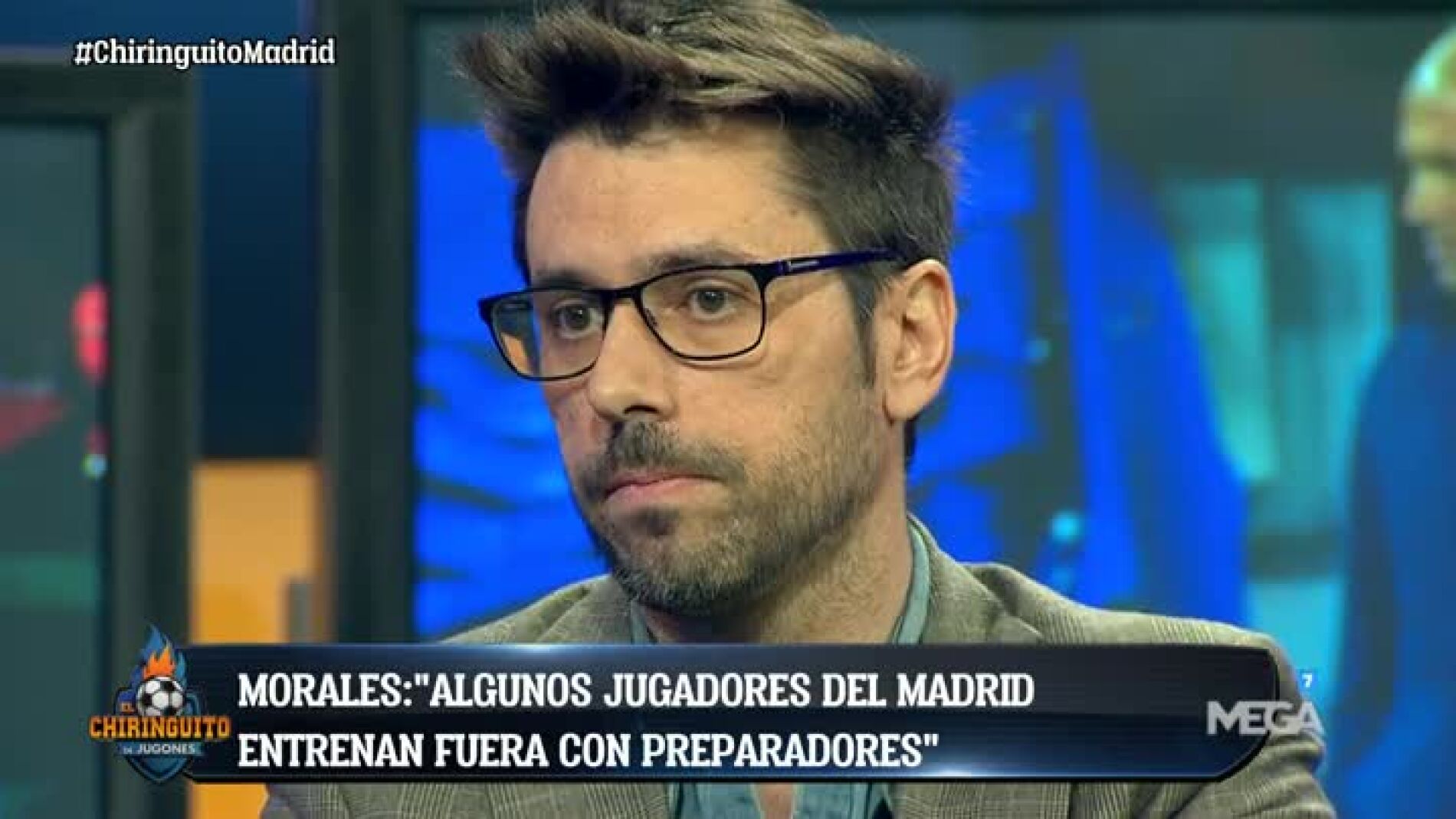 Roberto Morales: "El Real Madrid no entrena el apartado físico"