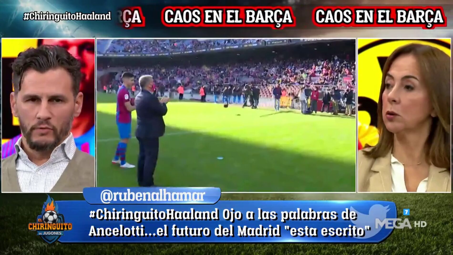 Capi: "Me encanta que Laporta siga intentando fichar a Haaland"