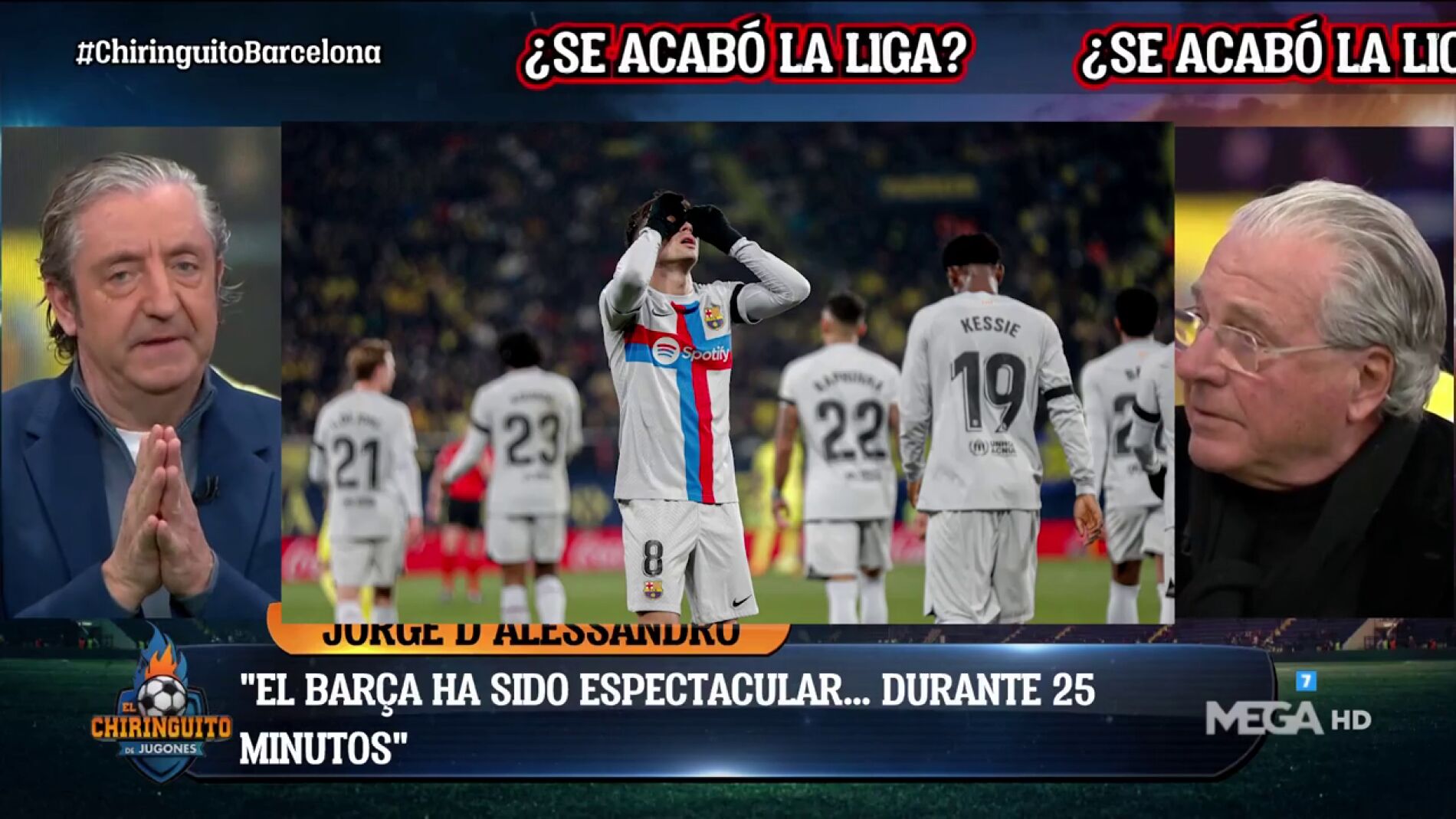 Jorge D' Alessandro y un recado para los culés