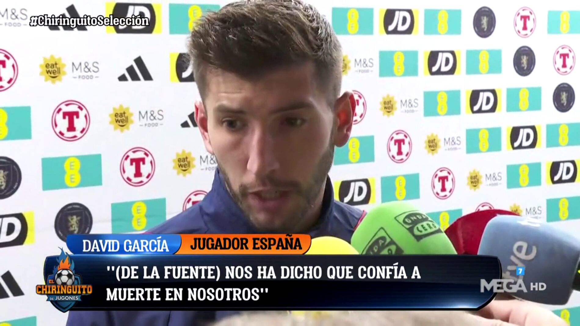 David García, sobre Luis de la Fuente