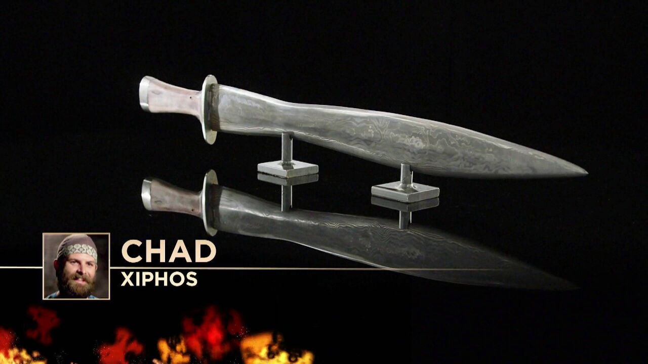 El reto de forjar la espada griega Xiphos