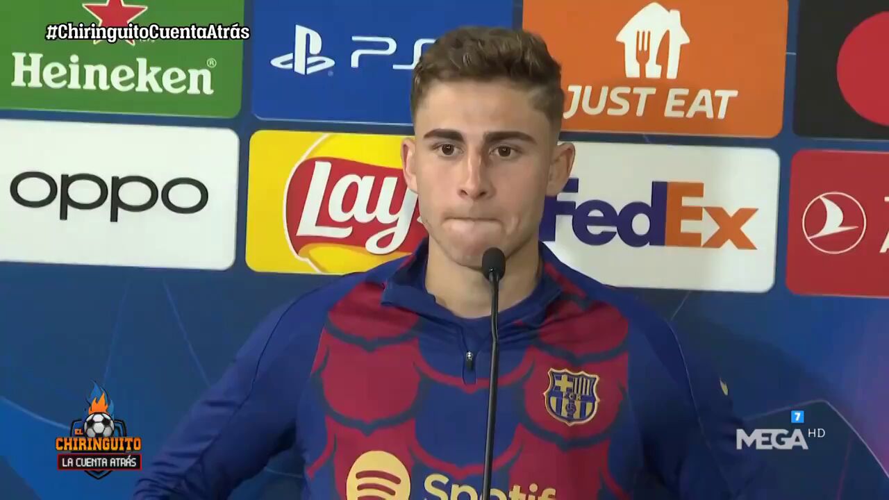 Fermín: "Ojalá se pueda quedar Xavi"